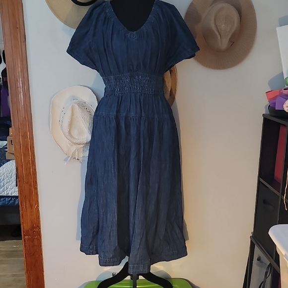 Free Assembly | Dresses | Free Assembly Walmart Blue Denim Dress | Poshmark
